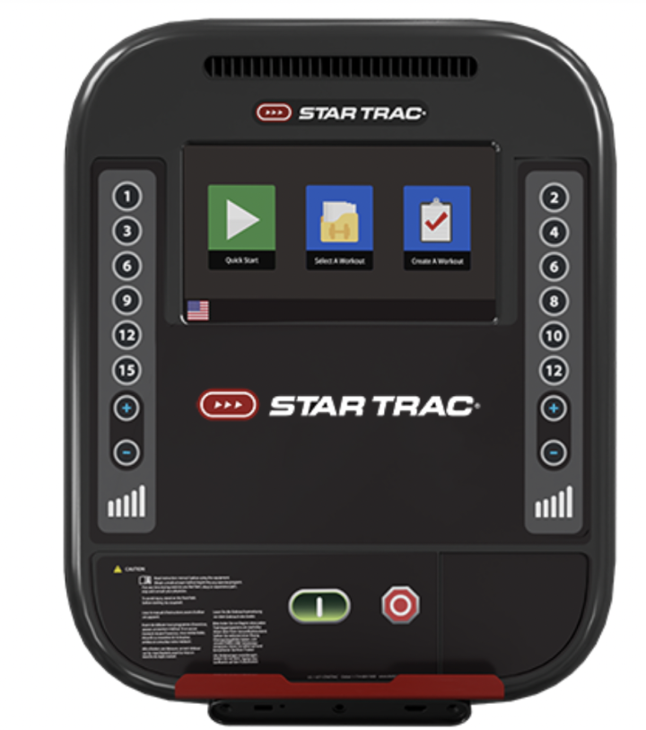 STAR TRAC 4 SERIES 10″ TOUCHSCREEN CARDIO CONSOLE - Pacifico Studio