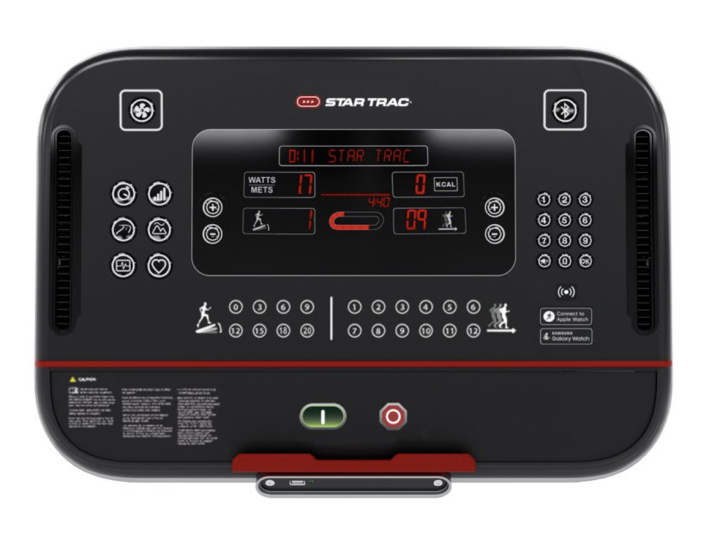 STAR TRAC LCD CONSOLE WITH QUICK KEY SELECTION - Pacifico Studio